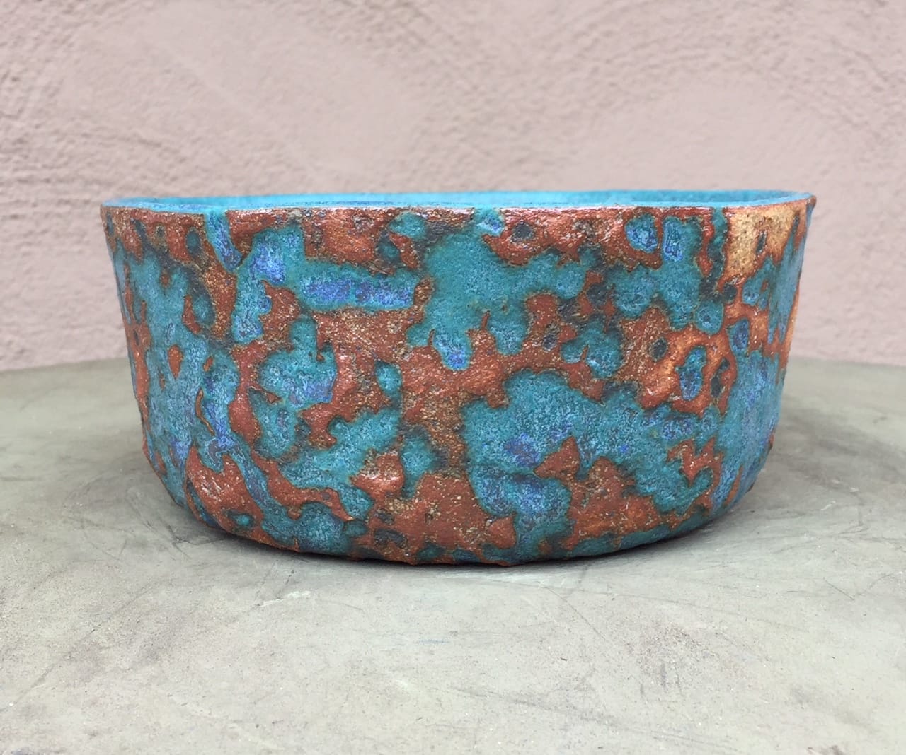 6" Coral Reef Planter - Susan Aach Ceramics